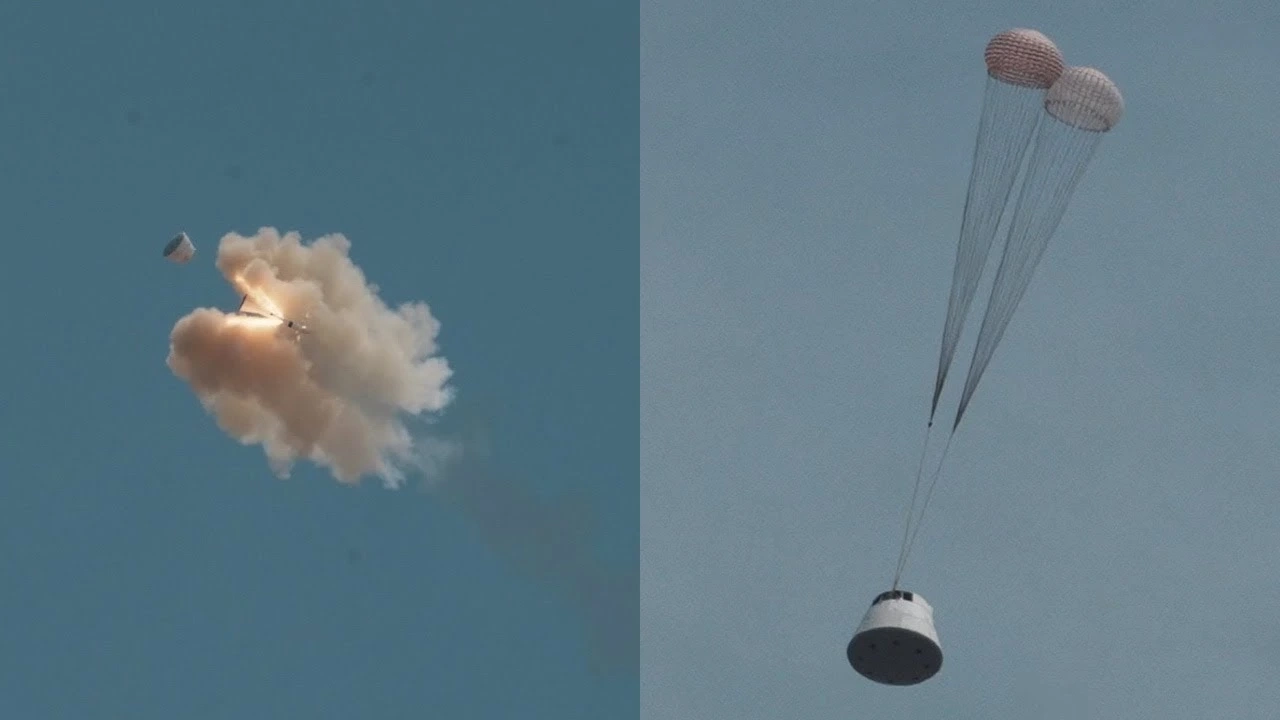 Chine : le spectaculaire test de sauvetage du vaisseau Mengzhou relance ...