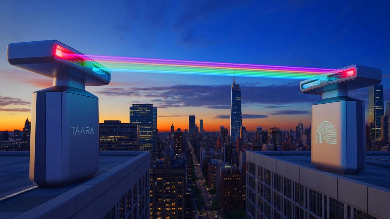 Taara dévoile un Internet 100 fois plus rapide que Starlink grâce à un ...