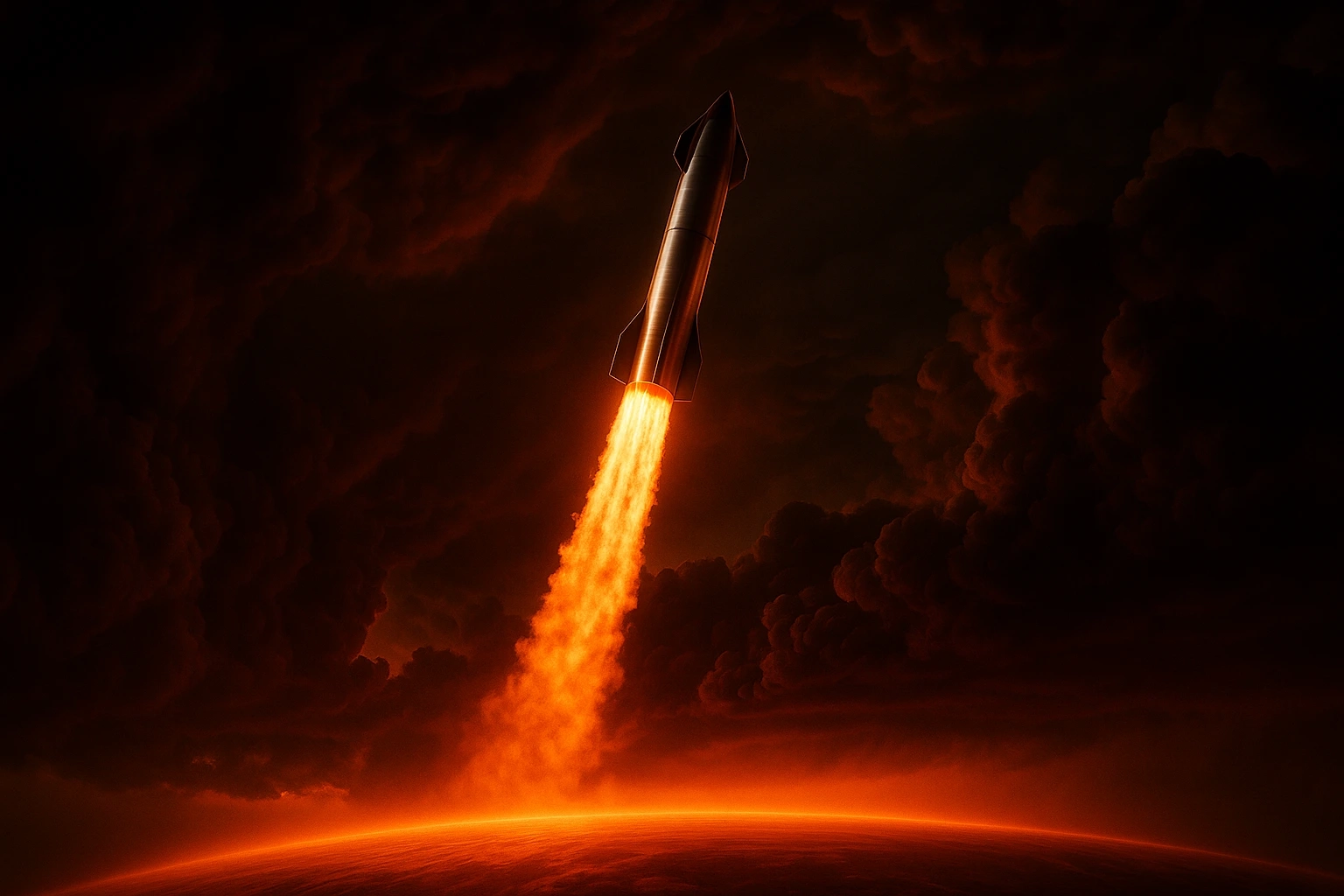 Starship : la fusée d’Elon Musk est-elle en train de polluer notre ...